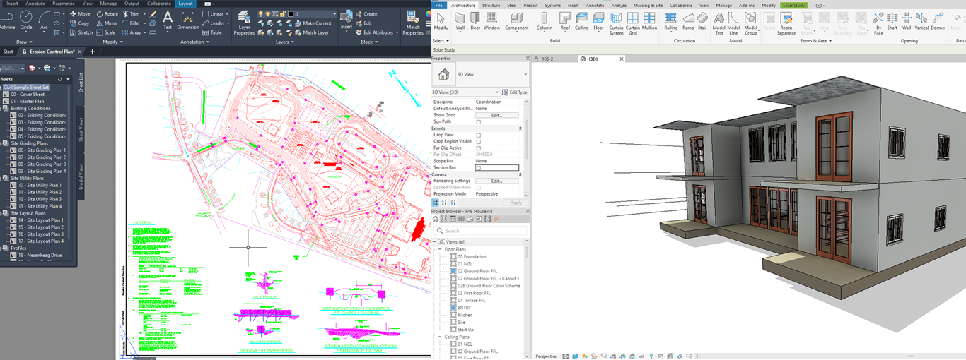 AutoCAD VS Revit-Key Differences - Bimsrv